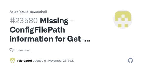 Missing Configfilepath Information For Get Azdatamigrationassessment