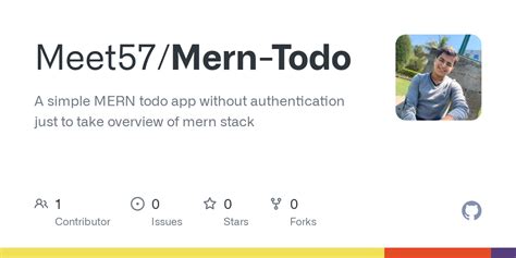 github meet57 mern todo a simple mern todo app without