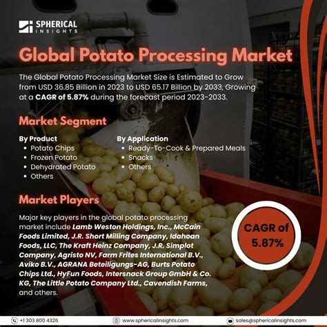 Potato Processing Market Size Share Trends And Forecast 2033