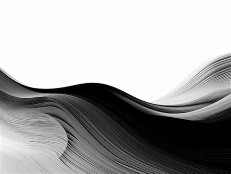 Premium Photo A Fluid Flow Black Background