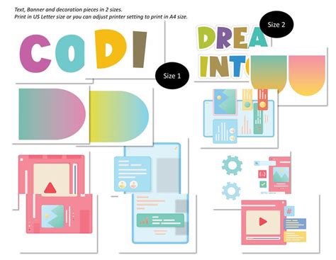 Coding Bulletin Board Kit Computer Science Lab Classroom Technology