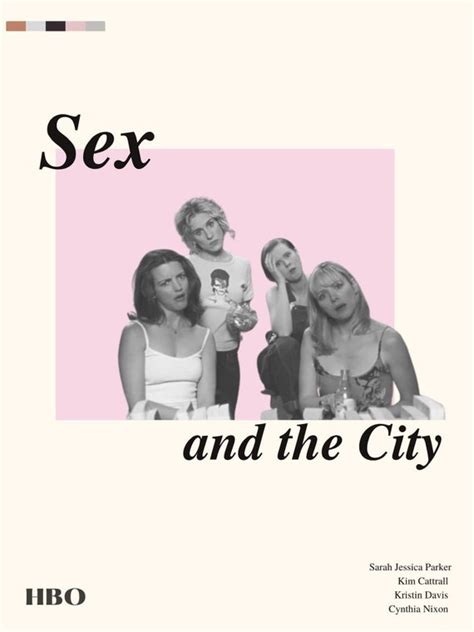 Sex And The City Printable Poster Instant Download Etsy