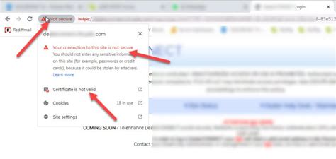 Fixed Your Connection To This Site Is Not Secure In Chrome Windows Sysprobs