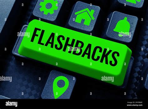 Text Caption Presenting Flashbacks Business Overview Interruption Of