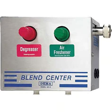 Dema Blend Center 2 Button With Stainless Steel Cabinet Car Wash Superstore
