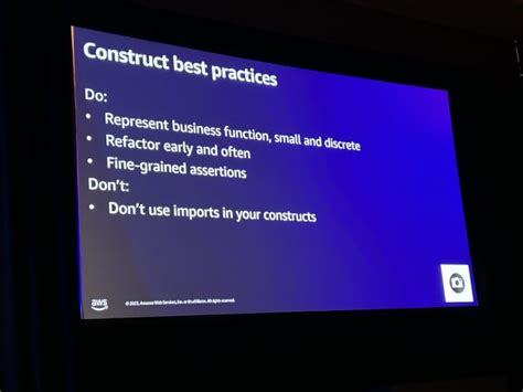 海外のCDKの知見を学ぼう Advanced AWS CDK Lessons learned from years of use 参加レポート