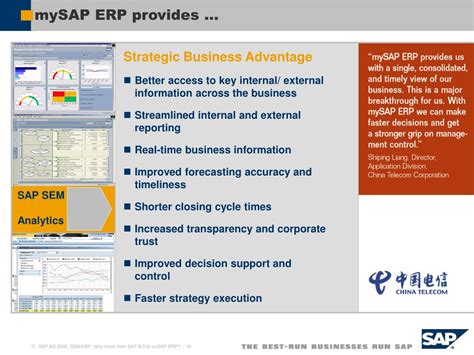 PPT Why Move From SAP R To MySAP ERP PowerPoint Presentation Free Download ID