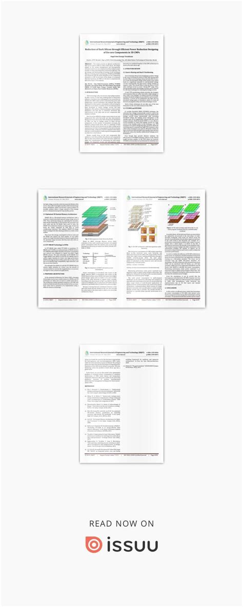 Irjet Reduction Of Dark Silicon Through Efficient Power Reduction Designing Of Un Core