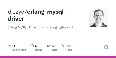 Github Dizzyderlang Mysql Driver Erlang Mysql Driver From Code