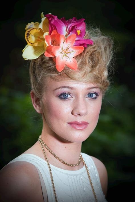 Emmerdale Star Kirsty Leigh Porter Shows Her Fashion Flower Power At