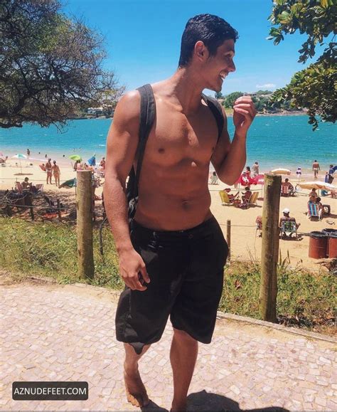 Paulo Victor Feet Aznudefeet Men