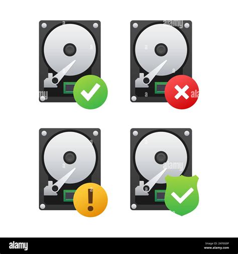 Hard Drive Hdd Sign Label Vector Stock Illustration Stock Vector Image And Art Alamy