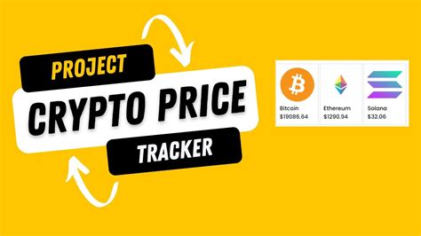javascript website project with source code crypto price tracker