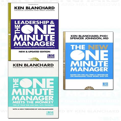 Amazon.com: one minute manager series kenneth blanchard 3 books ...
