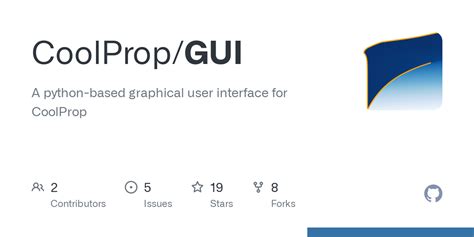 Github Coolpropgui A Python Based Graphical User Interface For Coolprop