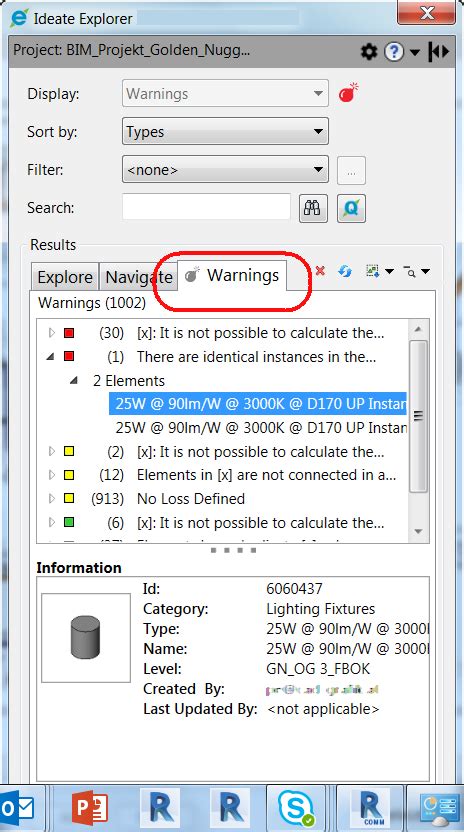 Ideate Software Ideate Explorer For Revit Revit Warnings