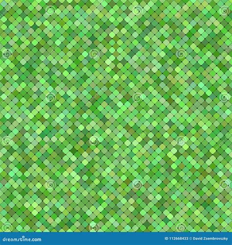 Green Abstract Seamless Diagonal Square Pattern Background Design Stock Vector Illustration Of