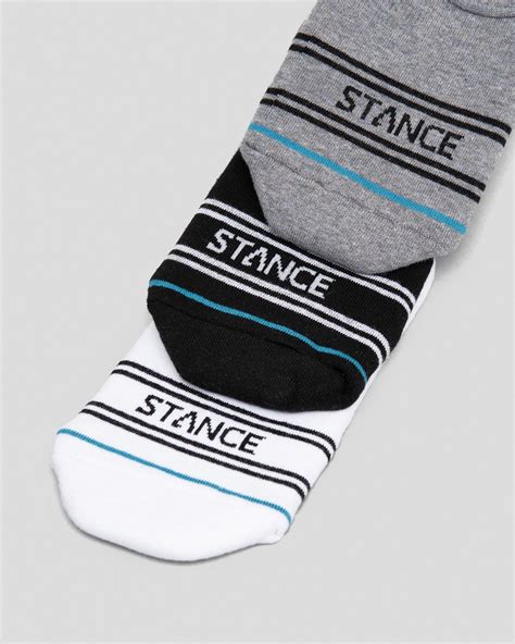 Shop Stance Basic No Show Socks 3 Pack In Multi Fast Shipping And Easy