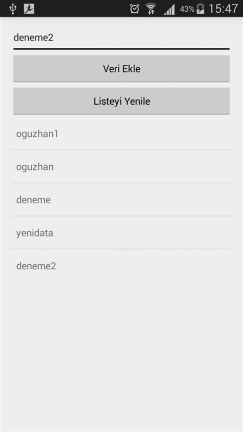 Android Json Ve Php Web Servis İşlemleri Oğuzhan Özdemİr