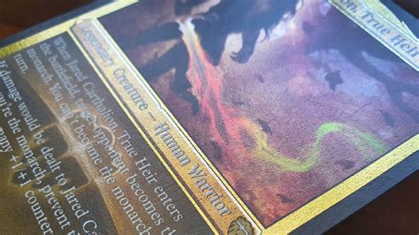 Complete Rundown Of All Foil Types And Variants In Magic The Gathering