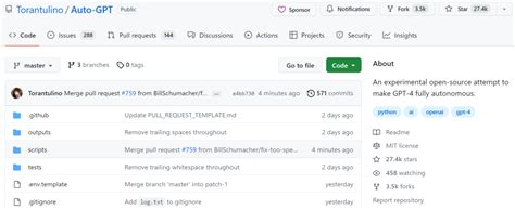 Autogpt无需人类插手自主完成任务，github27万星 文心aigc