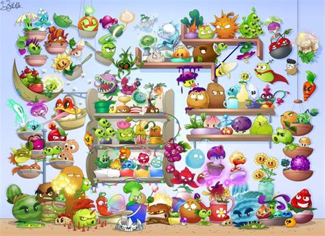 Plants Vs Zombies 2 2017 By Elad3elad Plants Vs Zombies Plant