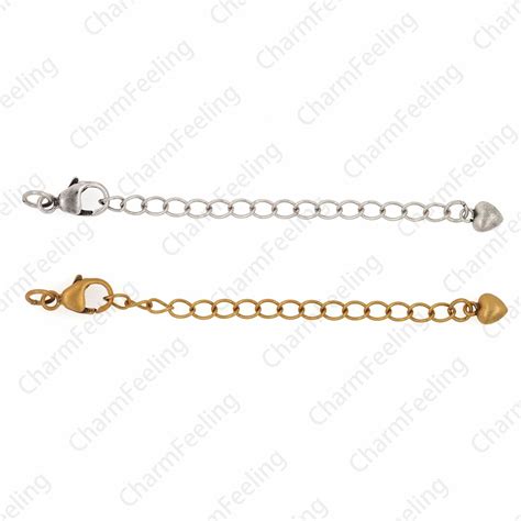 S925 Silver Tail Chain Sterling Silver Extension Chain 18k Gold Filling Chain Accessories