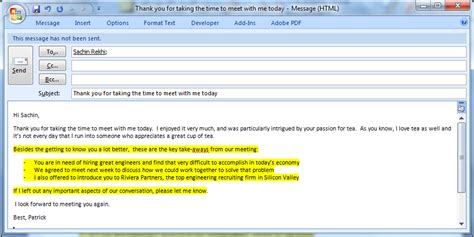 How To Write A Great Follow Up Email To A Meeting