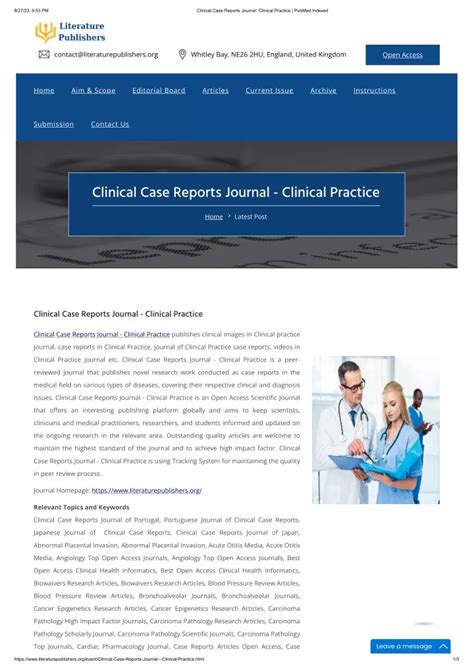 Ppt Clinical Case Reports Journal Powerpoint Presentation Free
