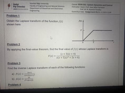 Solved Consider The Block Diagrams Seen Below Find The Chegg
