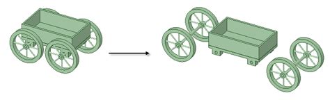 Explode Tool Group Items Together