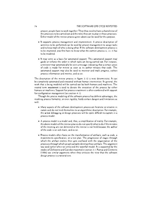 Software Engineering Lecture Notes 19 74 The Software Life Cycle