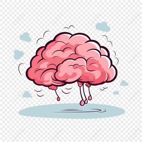 두뇌 사고 벡터클립 아트만화상표 Png 일러스트 무료 다운로드 Lovepik