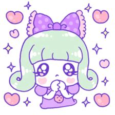 Kawaii Yumekawa Sticker By Monimoni Sticker