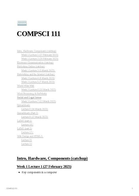 Compsci 111 Week 1 2 Lecture Notes Hardware And Networking Overview