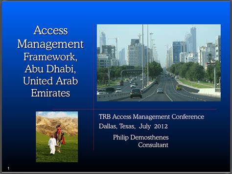 Access Management Framework Abu Dhabi Uae Access Management
