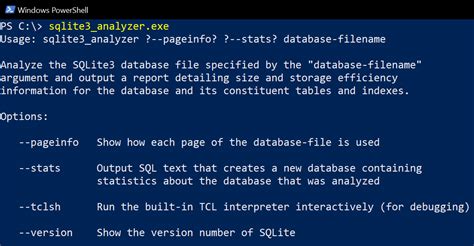 Chocolatey Software Sqlite Analyzer 3511