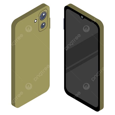 녹색 케이스가 있는 휴대폰 핸드폰 스마트 폰 전화 Png 일러스트 및 벡터 에 대한 무료 다운로드 Pngtree