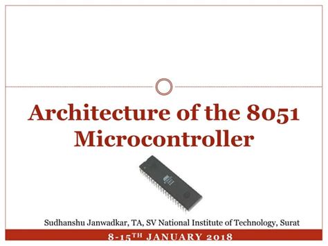 Memory Organization Of 8051 Ppt