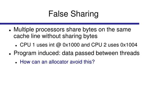 Ppt Hoard A Scalable Memory Allocator For Multithreaded Applications