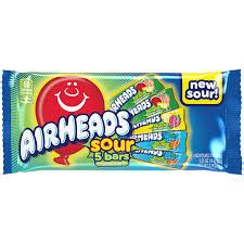 Airheads Sour 5 Bar Pack 275oz 18ct Empire Snacks