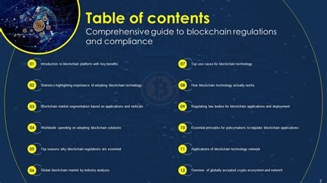 Comprehensive Guide To Blockchain Regulations And Compliance Bct Cd Ppt