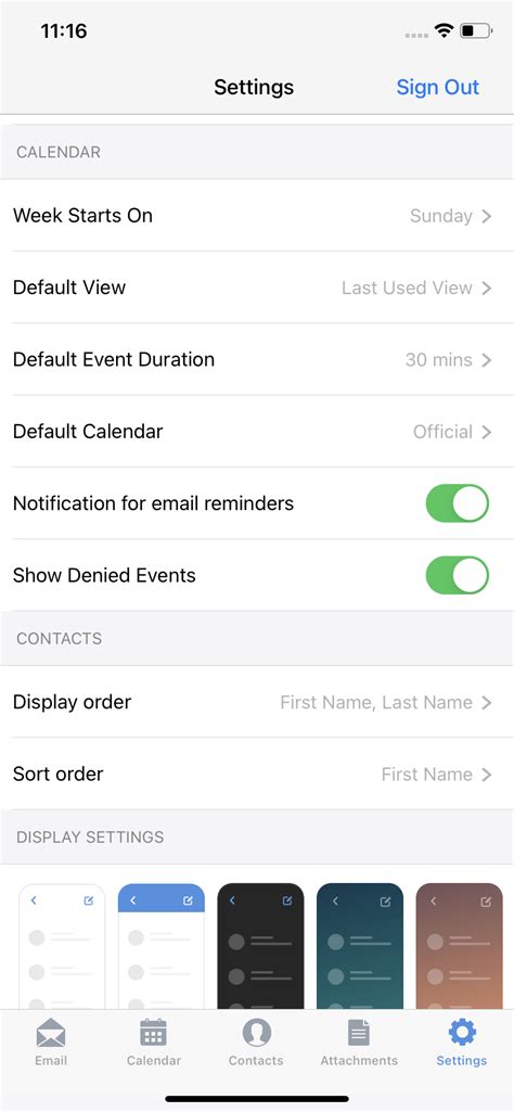 New Revamped Version Of Calendar With Enhanced Ui And Features In Zoho Mail Ios App