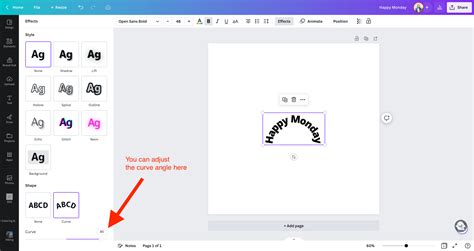 How To Curve Text In Canva 3 Easy Steps In 2025