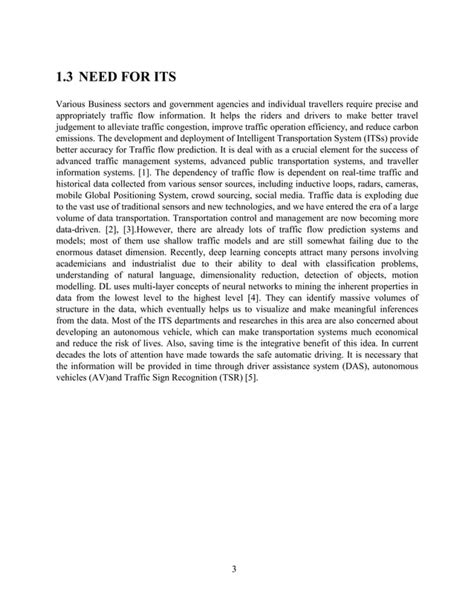 Traffic Prediction For Intelligent Transportation System Using Machine Learning Pdf