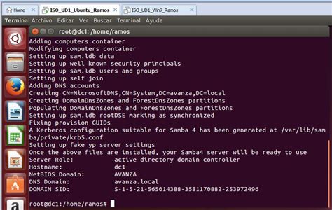 Controlador De Dominio Active Directory Sobre Linux Ubuntu RAGASYS SISTEMAS
