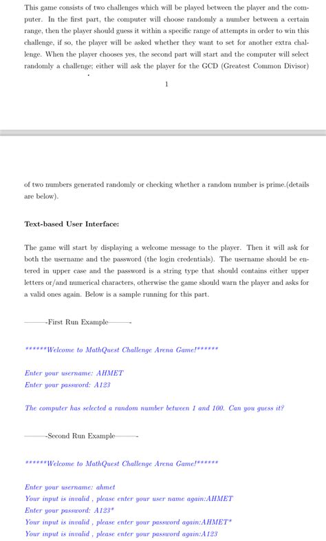 Solved SOLVE PYCHARMThis Game Consists Of Two Challenges Chegg Com