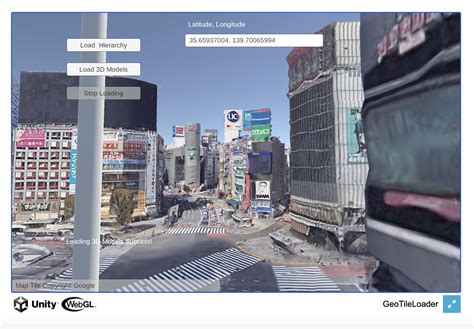 Geotileloader 3d Tile Loader For Unity Geotileloader