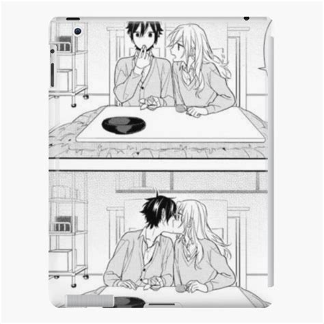 Horimiya Hori Kyouko And Miyamura Izumi Cute Kiss And Hug Back Hug
