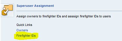 TIME 4 SAP SECURITY FireFighter Account Update In GRC